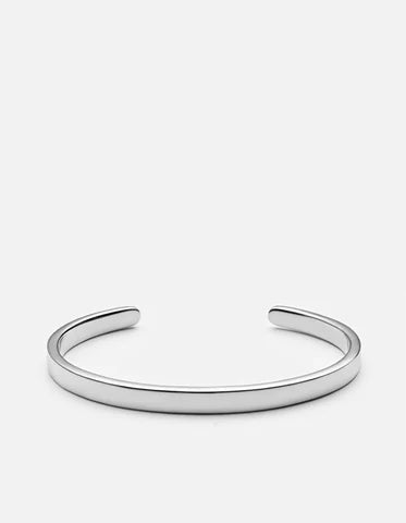 Singular Cuff, Polished Silver – Honey Jewelry Co